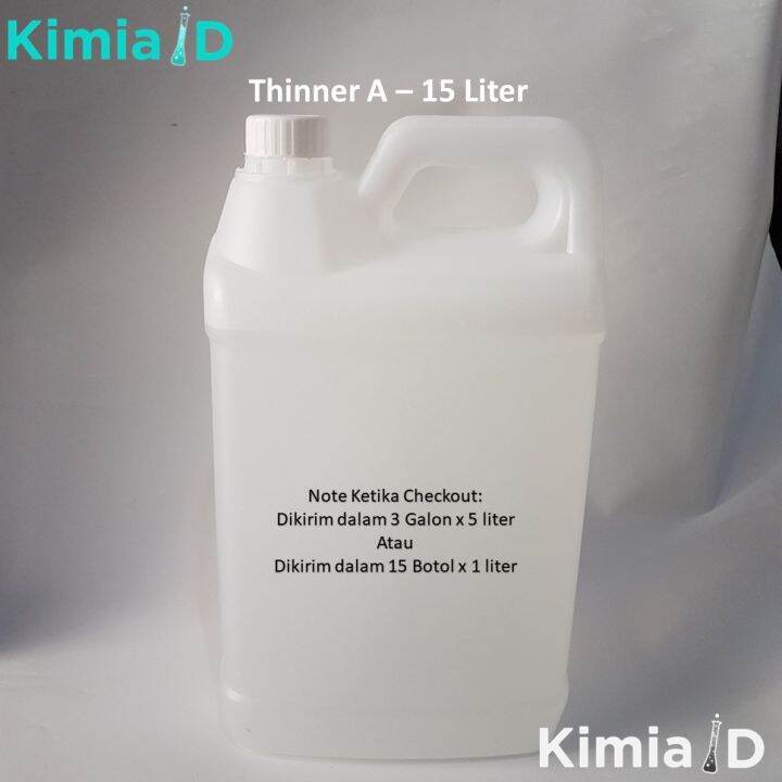 Thinner A 15 Liter Thinner A Special 15 Liter Thinner A Cuci Tiner | Lazada Indonesia