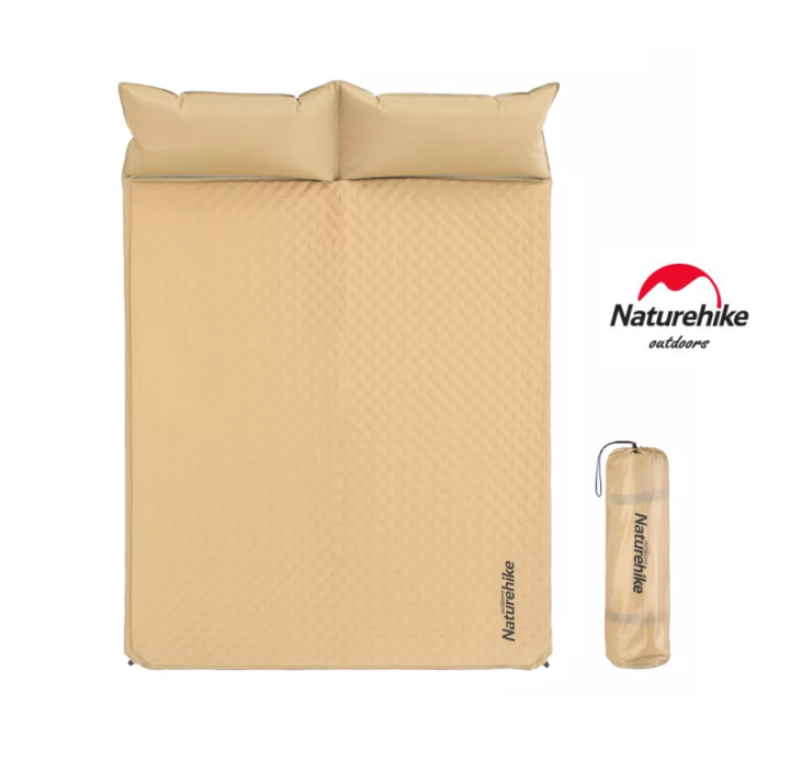Naturehike Double Sleeping Pad outdoor bed self inflatable mat self ...