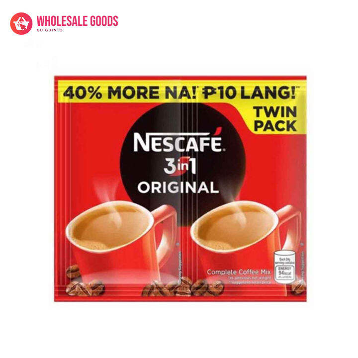 Nescafe 3n1 Orig Twin Per Pc | Lazada PH