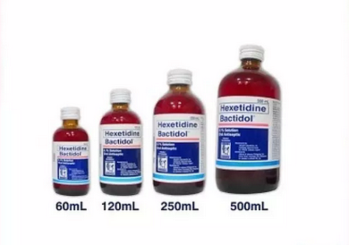 Bactidol Oral Gargle for Sore Throat and General Oral Hygiene OTC ...