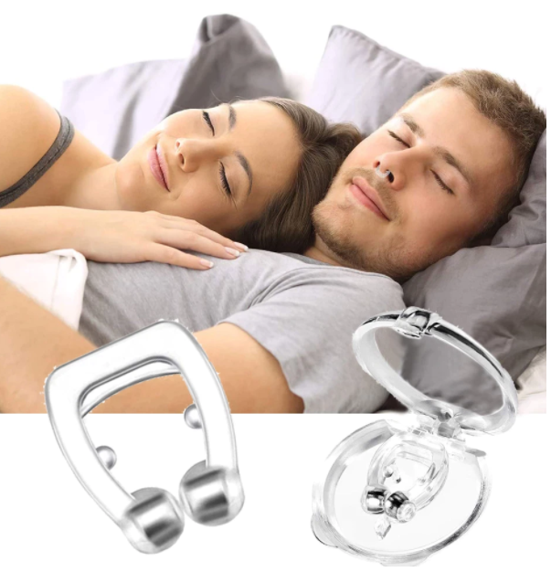 Anti Snoring Device Silicone Magnetic Snore Stopper Nose Breathing Non ... Anti Snoring Device Silicone Magnetic Snore Stopper Nose Breathing Non ...