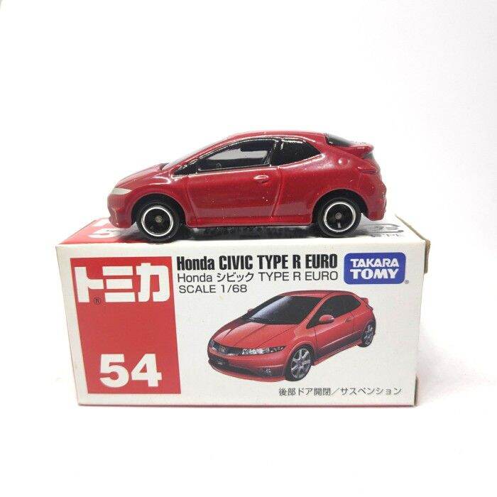Tomica Honda Civic Type R Euro No 54 Red Original Takara Tomy | Lazada ...