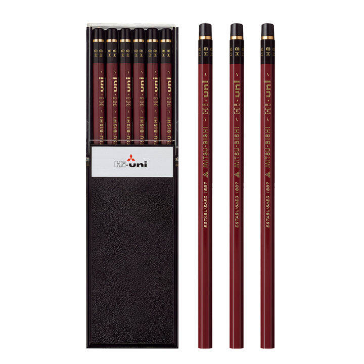 Uni Mitsubishi Hi-Uni Wood Pencil Sketch Professional High Quality ...
