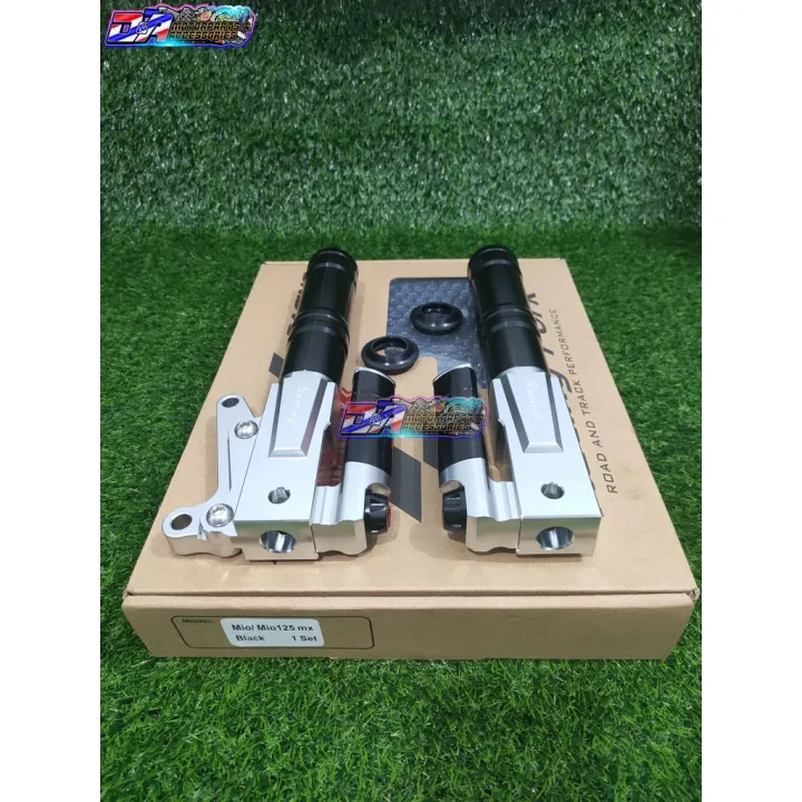 TTGR RACING FRONT SHOCK COVER FOR MIO SPORTY / MIO i 125 / MIO MX BK HB ...