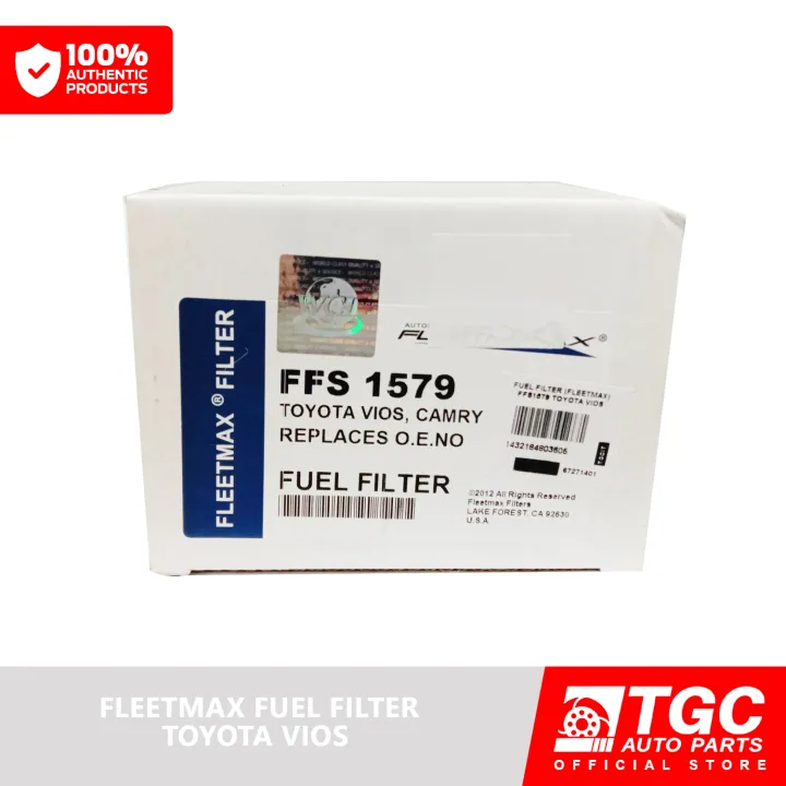 Fleetmax Fuel Filter Toyota Vios Camry 2008 - 2012 FFS1579 1pc | Lazada PH