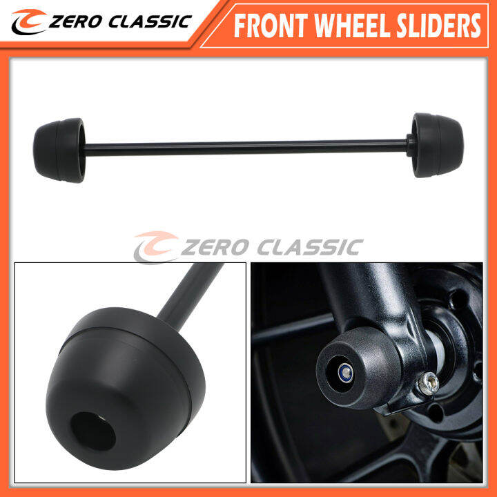 Motorcycle Accessories Front Axle Wheel Fork Crash Slider Protector For ...