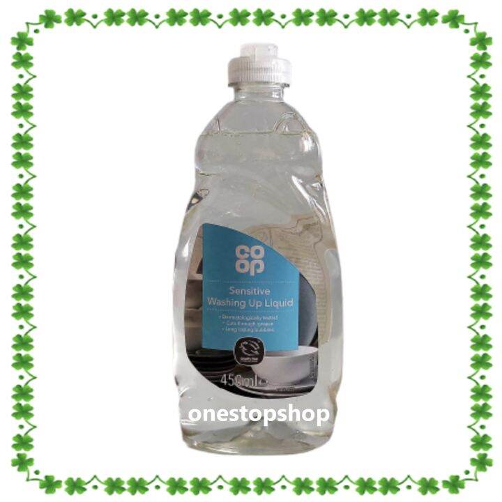Co-op Sensitive Antibacterial Washing Up Liquid 450mL | Lazada PH