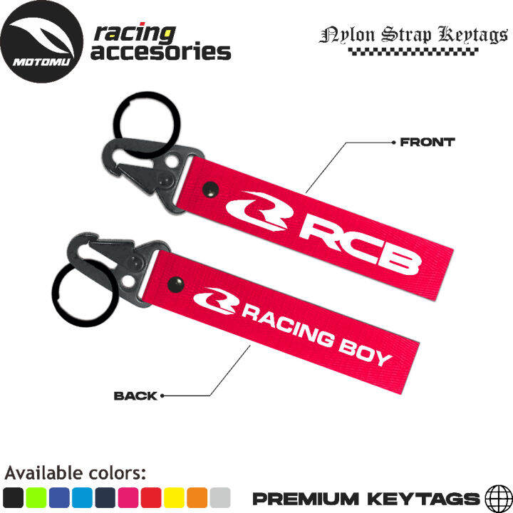 Gantungan Kunci RCB Racing Boy Premium Keytag Motor Mobil Keychain ...