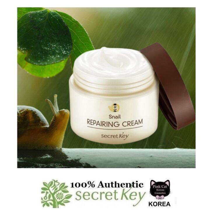 SECRET KEY Snail Repairing Cream 50g | Lazada PH