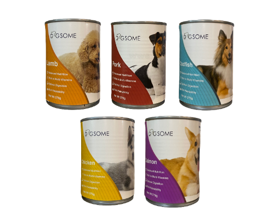 Dogsome Dog Canned Wet Can Food 375g | Lazada
