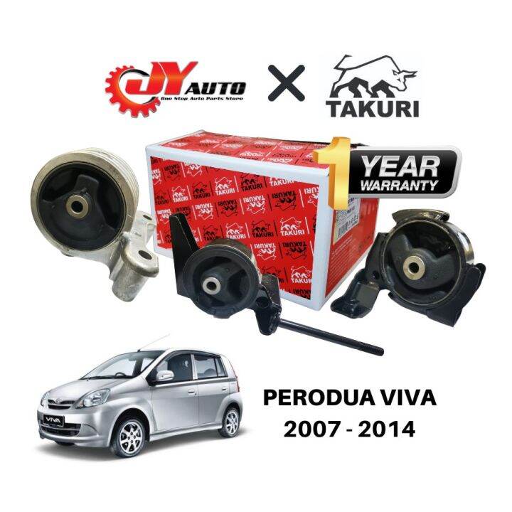 TAKURI PERODUA VIVA AUTO/MANUAL Engine Mounting SET | Lazada
