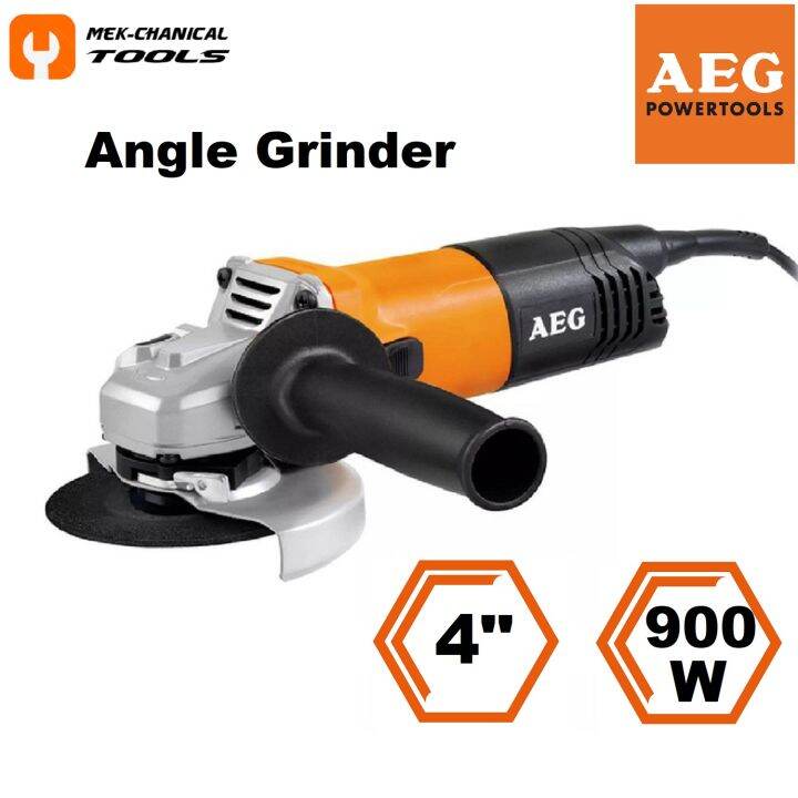 AEG Powertools Angle Grinder 900w (WS9 100) | Lazada PH