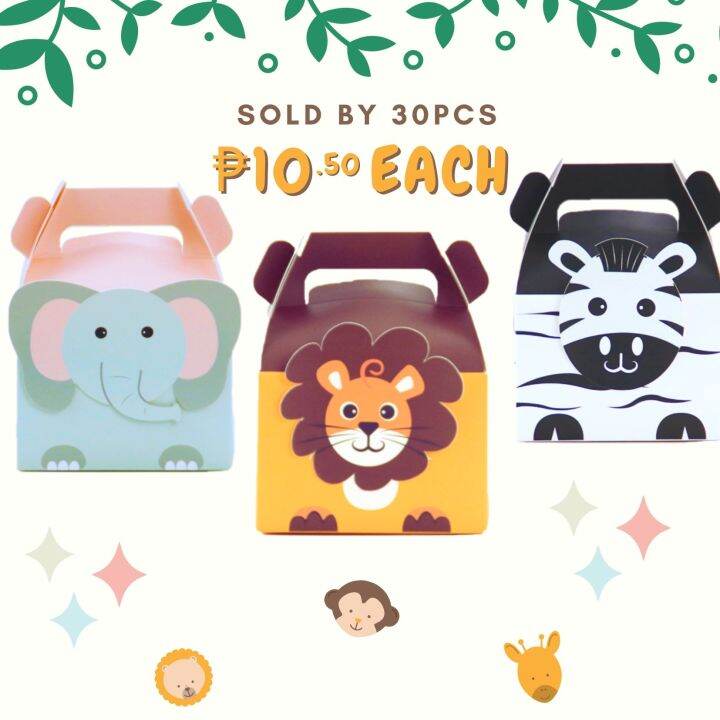 FP1177 (30PCS) ASSORTED Jungle Safari Loot Box Favor Souvenir Giveaway ... FP1177 (30PCS) ASSORTED Jungle Safari Loot Box Favor Souvenir Giveaway ...