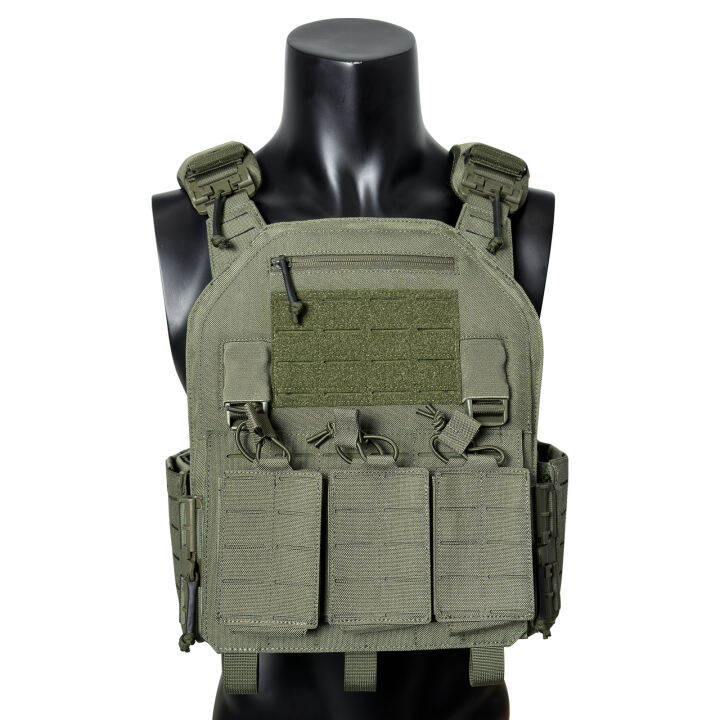 1000D Nylon Laser Cut Molle Quick Release Tactical Vest Plate Carrier ...