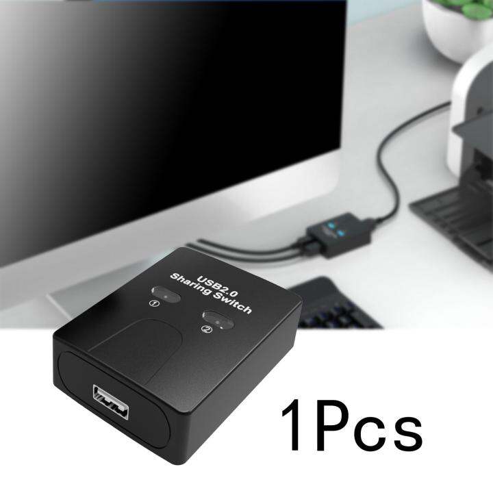 Almencla Printer Sharing Device 2 in 1 Switch Selector for USB Disk ...