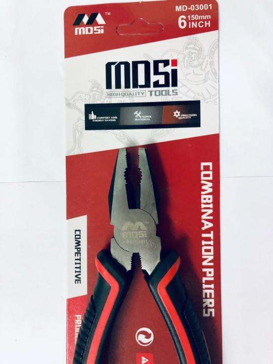 COMBINATION PLIER MDSI HEAVY DUTY (MD – 03001 / 03006) PLIERS COMBINATION PLIERS | Lazada