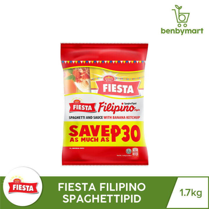 Fiesta Filipino Spaghettipid: Fiesta Spaghetti Pasta 800g + Fiesta ...