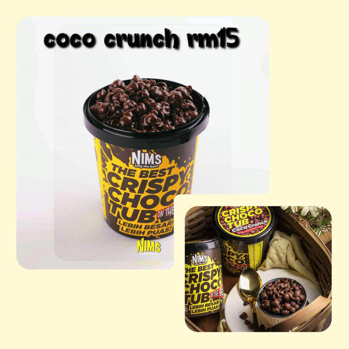 Nims Crispy Choco Tub - Coco Mini Crunch | Lazada