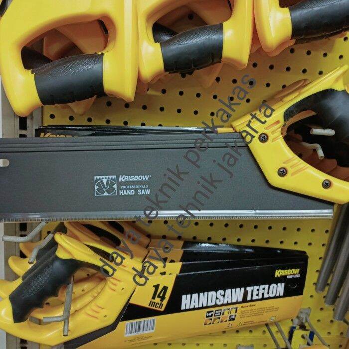 krisbow gergaji kayu teflon 14 in - hand Saw krisbow handsaw .gms ...