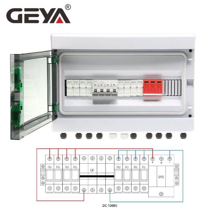 GEYA GYPV/4-1 1000VDC 4 Input 1Output 4 String For Off Grid Solar ... GEYA GYPV/4-1 1000VDC 4 Input 1Output 4 String For Off Grid Solar ...