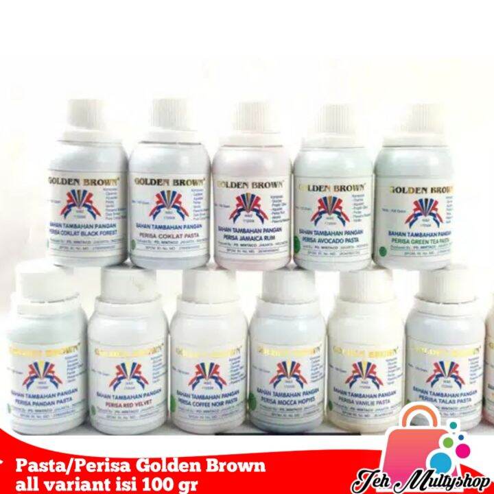 Pasta / Perisa Golden Brown all variant isi 100 gram | Lazada Indonesia