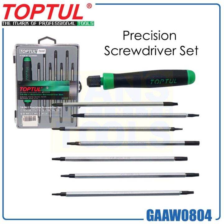 Toptul GAAW0804 Precision Screwdriver Set | Lazada PH