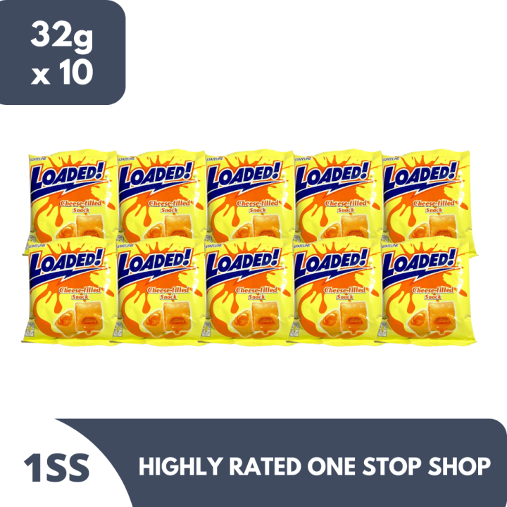 Loaded Cheese Filled Snack 32g x 10 | Lazada PH