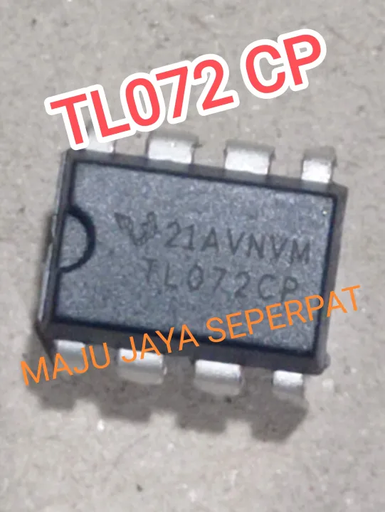 IC TL072CP TL072 TL 072 Texas Instrument | Lazada Indonesia