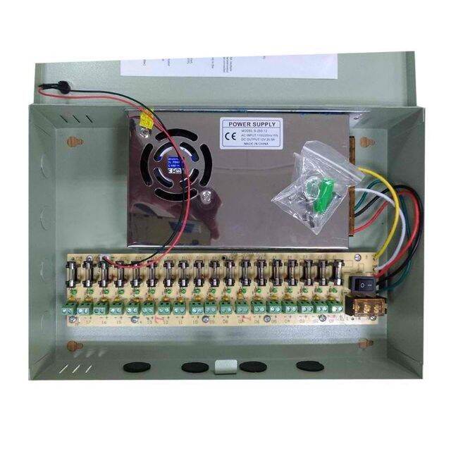 12V 20A Centralized Power Supply with Fan (Fuse Type | Lazada PH