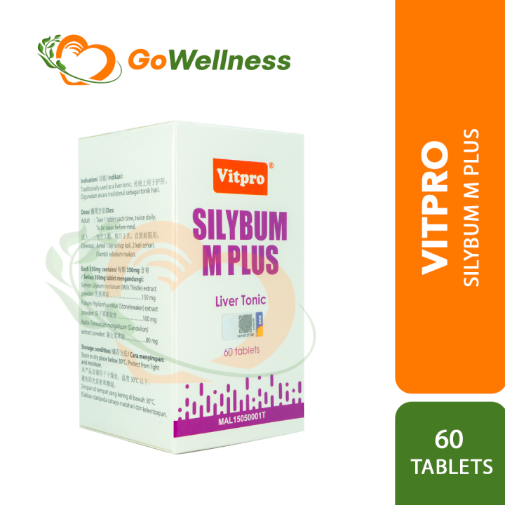 Vitpro Silybum 350g x 60's | Lazada