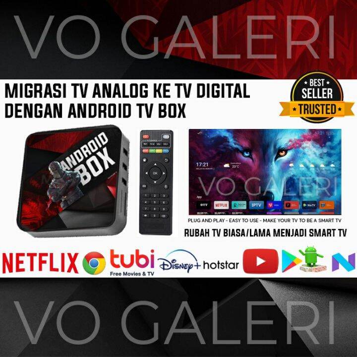 ANDROID TV BOX M1 - RUBAH TV BIASA ANDA MENJADI SMART TV + SET TOP BOX ...