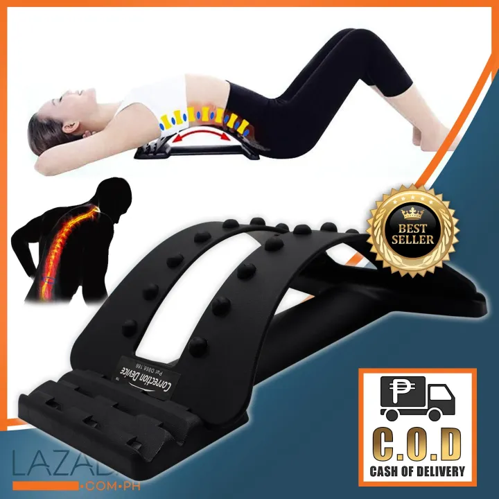 Magic Back Support Pressure Points Lumbar Traction Orthotic Stretcher ... Magic Back Support Pressure Points Lumbar Traction Orthotic Stretcher ...