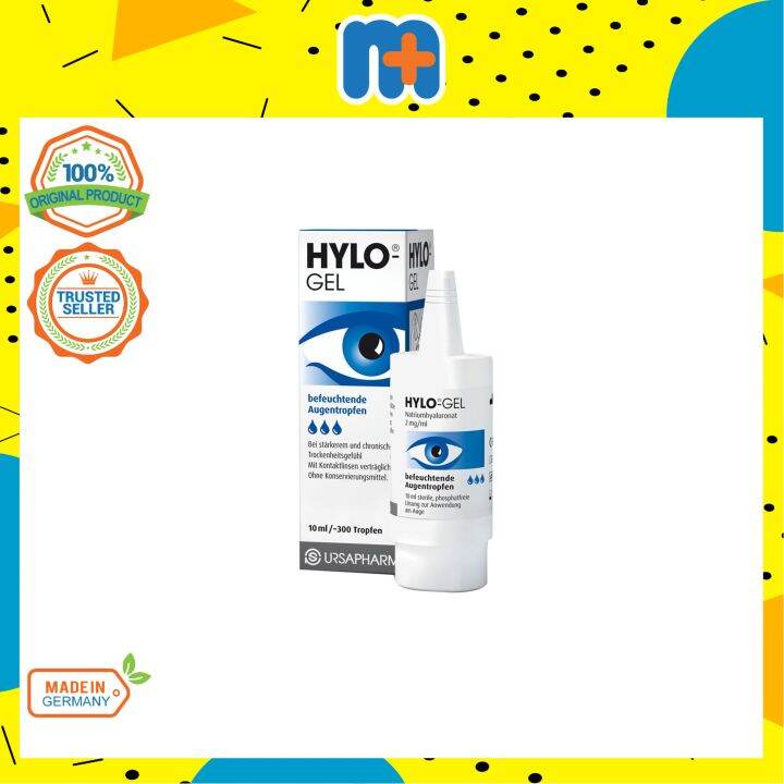 [MPLUS] HYLO-GEL Eye Drop 2mg/2ml 10ml | Lazada