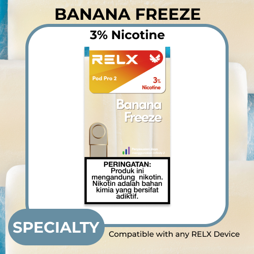 RELX Pod Pro 2 - Banana Freeze (Isi 1 Pod) | Lazada Indonesia