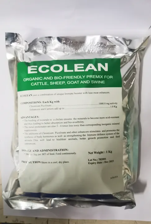 ECOLEAN (Organic & bio- friendly premix for cattle,sheep,goat &swine ...