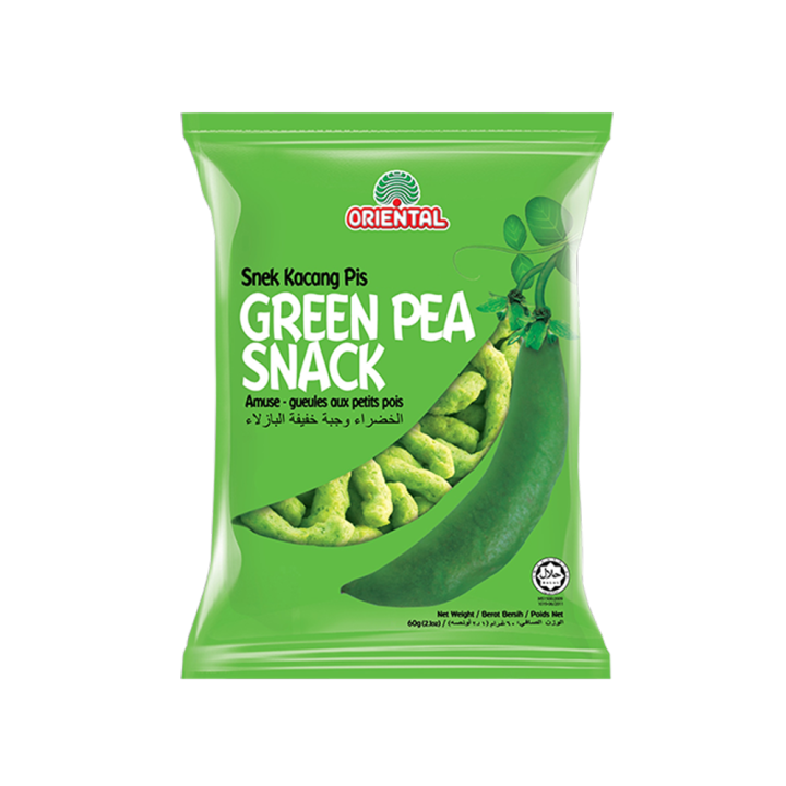 Oriental Green Pea Snack Jajan 60G | Lazada