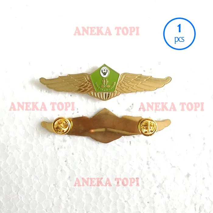 Lencana Wing Saka Pramuka Full Logam Warna Lencana Saka Bakti Husada ...