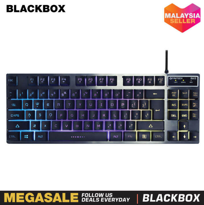 Fantech K613 Professional Usb Game Backlit Keyboard 87-Key Wired Game ...