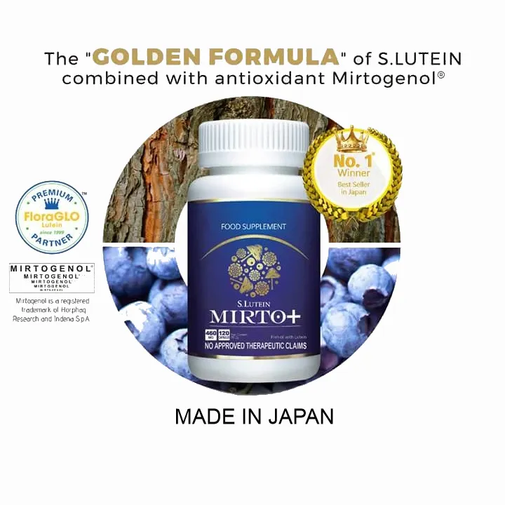 Super Lutein MIRTO+ | Mirtogenol® | Pycnogenol® Pine Bark Extract ...