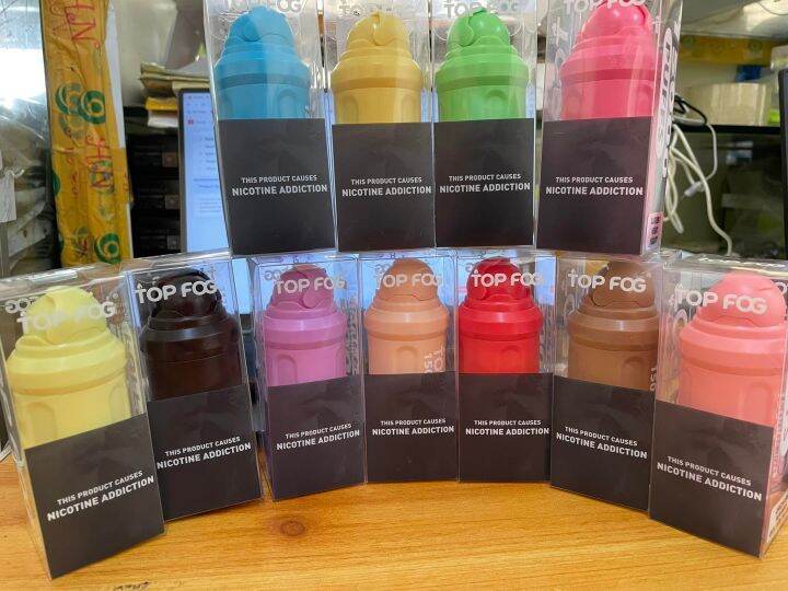 Top fog 15k puffs disposable rechargeable dispo | Lazada PH