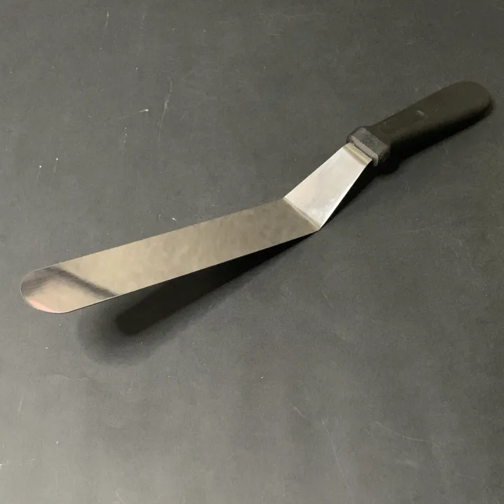 Stainless Steel Angled Spatula 10" inches Offset Spatula | Lazada PH
