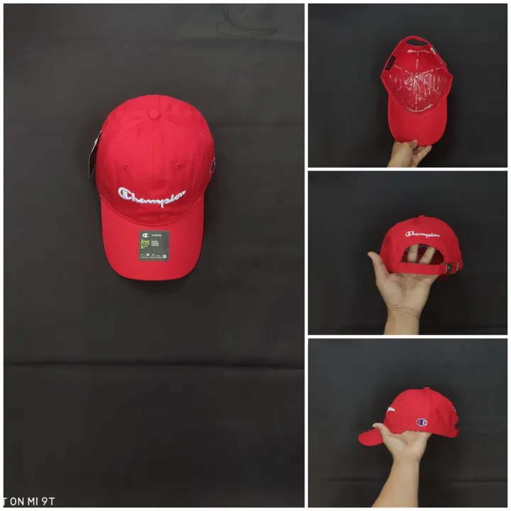 Champion dad hat cap 100% high quality w/ box | Lazada PH