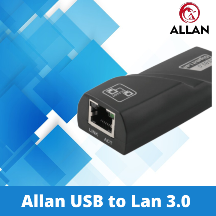 USB To Lan 3.0 to 10/100/1000 Mbps Gigabit RJ45 Ethernet LAN Network ...
