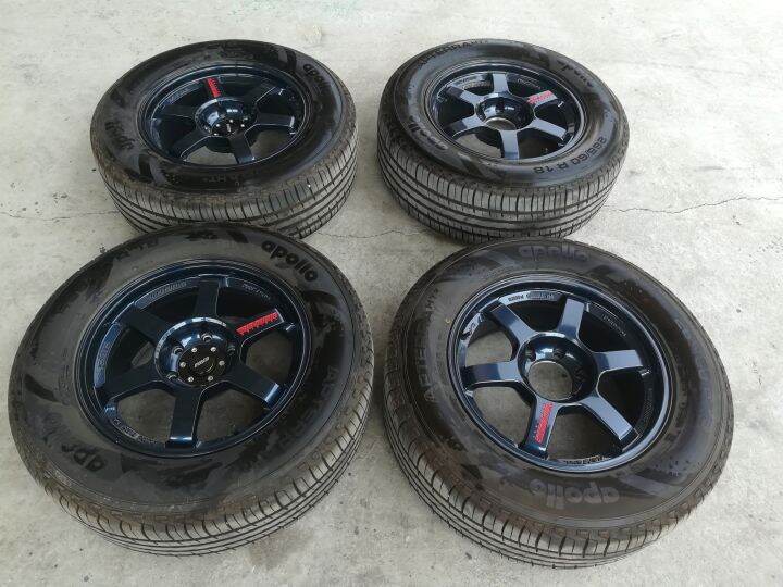 ล้อแม็กซ์ใหม่ 6 รู 139.7 + ยางใหม่ปี 2022 Apollo 265/60 R18 ใส่ได้ทุก ...