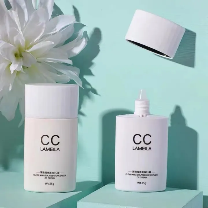 CC cream Face foundation brighten skin color water sweat proof long ...