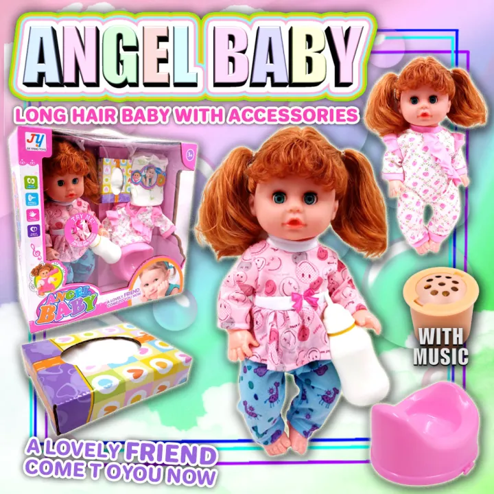Angel Baby Doll with Accessories Early Development Entertainment ...