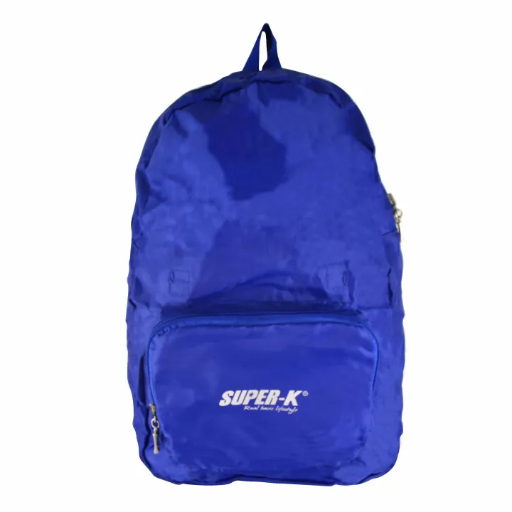 Backpack, Super-K Dual Use Bag in Blue 136 Gaisano Grand | Lazada PH