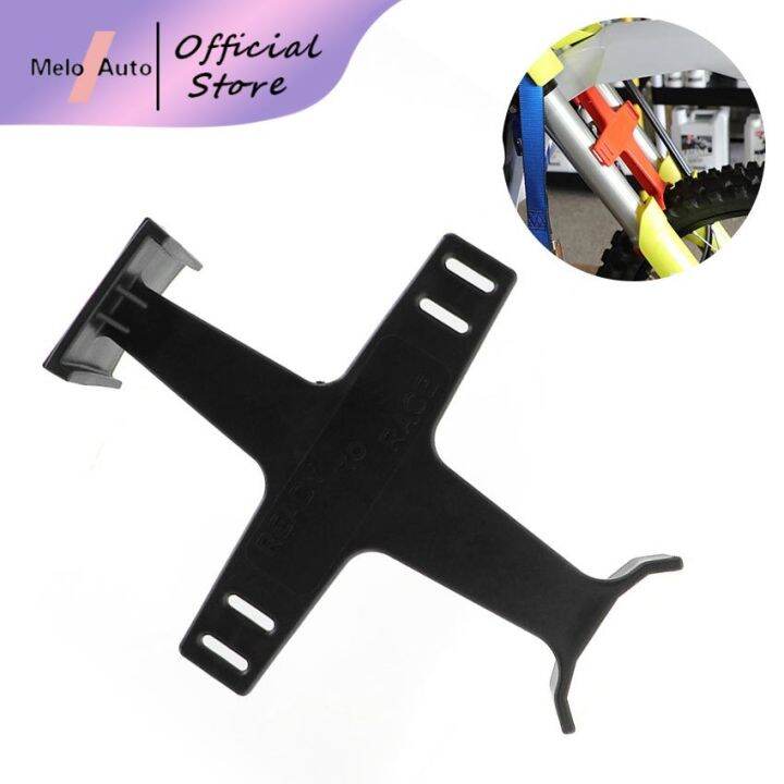 Black Motorcycle Fork Saver Dirt Bike Universal Fork Support Guard ...