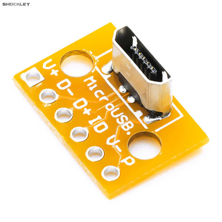 Shockley 180 Degree Vertical Micro USB Female for Head A Connector Port ...