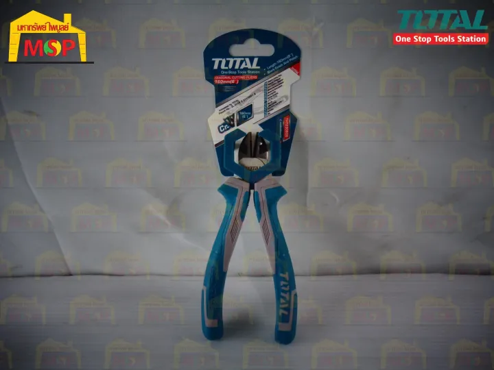 Total คีมปากเฉียง รุ่นงานหนัก ขนาด 6 นิ้ว รุ่น THT230606 ( Diagonal ...